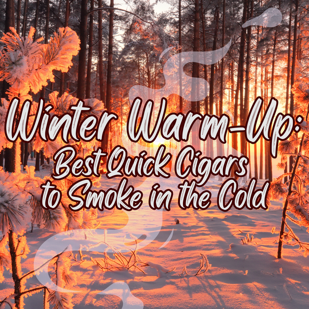 Winter Warm-Up: Best Quick Cigars to Smoke in the Cold – Gord's Smoke Shop